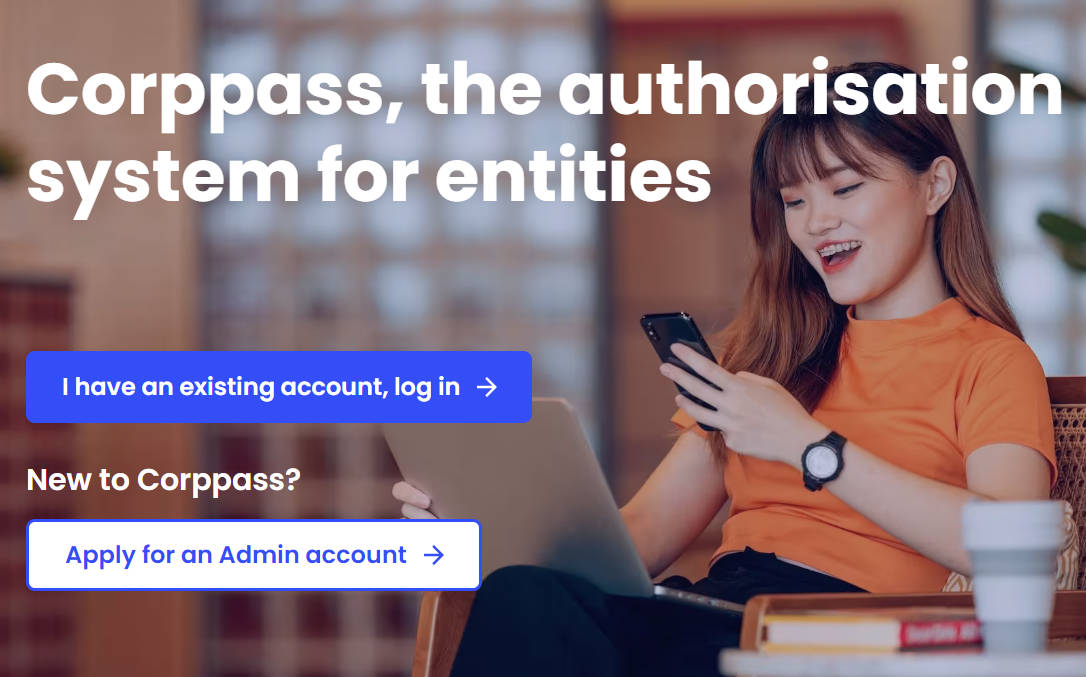 新加坡公司Corppass账号开通流程及使用说明 | 群大国际